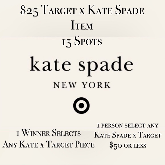 Accessories | Kate Spade X Target Mini Game 25 One Item 15 Spots 2 ...